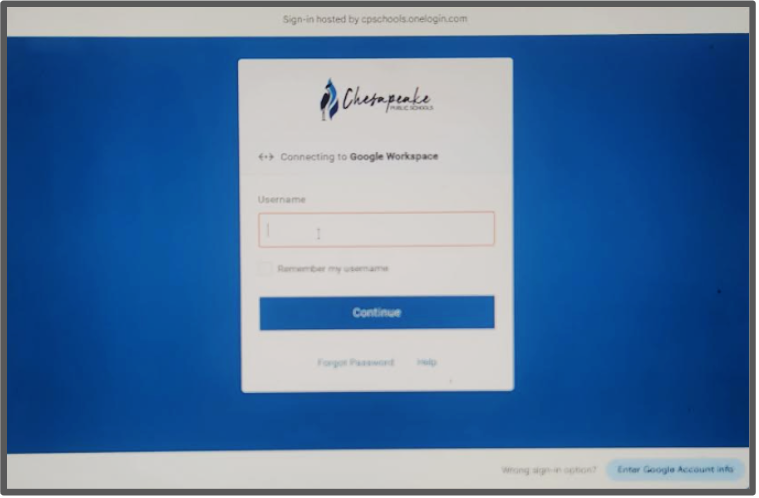Student OneLogin Access on CPS Chromebook – CPS Help Desk
